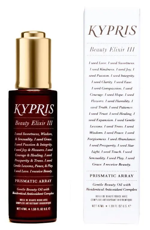 Kypris Beauty Elixir Iii: Prismatic Array Moisturizing Face Oil