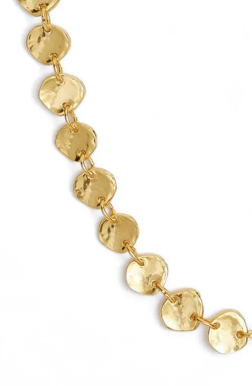 KARINE SULTAN Sophia Long Necklace - Gold