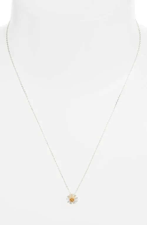 Estée Lauder Wildflower Pendant Necklace - Silver