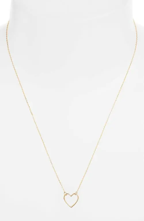 Estée Lauder Open Heart Charm Necklace