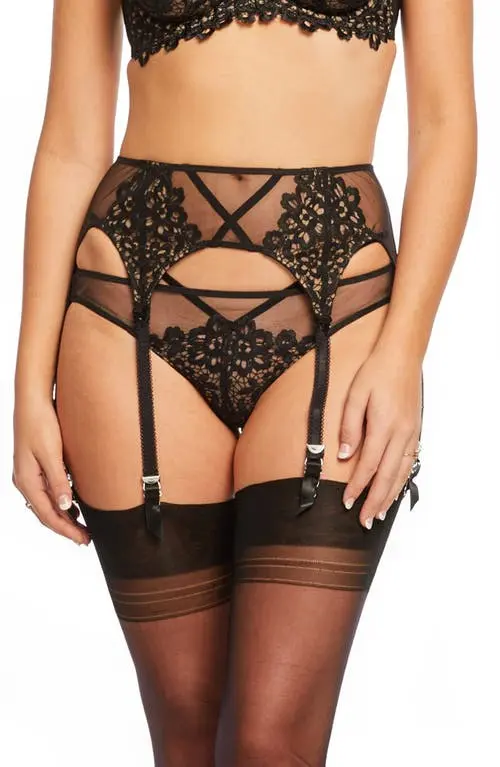 nude garter belt Nude Suspender Belt main image 0