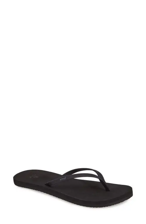 Reef Bliss Nights Flip Flop - Black