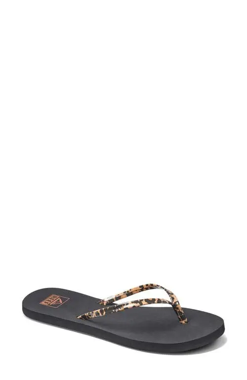 Reef Bliss Nights Flip Flop - Classic Leopard