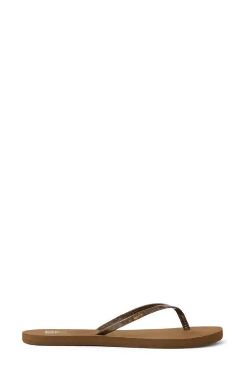 Reef Bliss Nights Flip Flop - Pewter