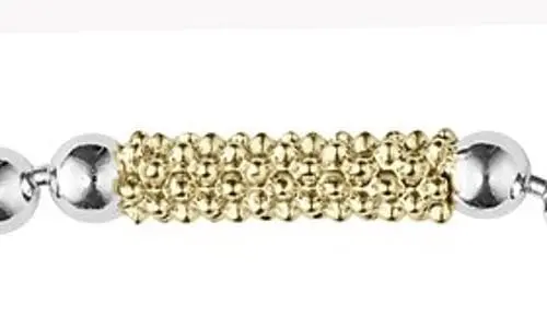 Lagos Caviar Icon Single Strand Bracelet - Silver