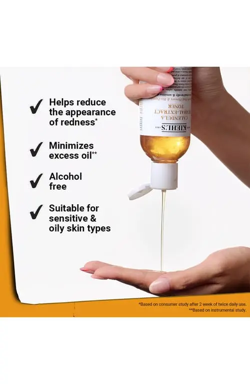 KIEHL'S SINCE 1851 Calendula Herbal Extract Alcohol Free Toner - No Color