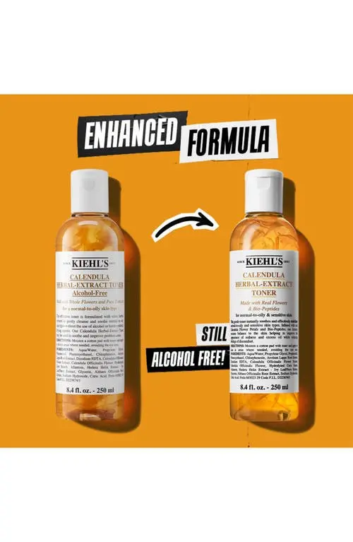 KIEHL'S SINCE 1851 Calendula Herbal Extract Alcohol Free Toner - No Color