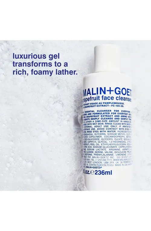 MALIN+GOETZ Grapefruit Face Cleanser