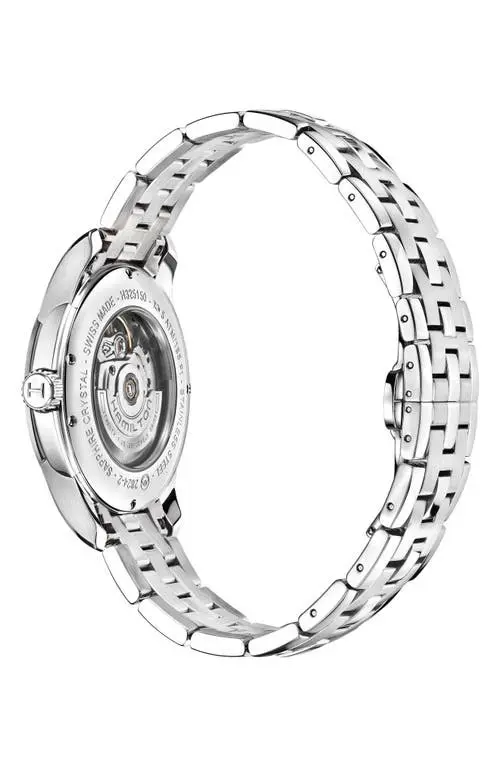 Hamilton Jazzmaster Viewmatic Automatic Bracelet Watch - Silver