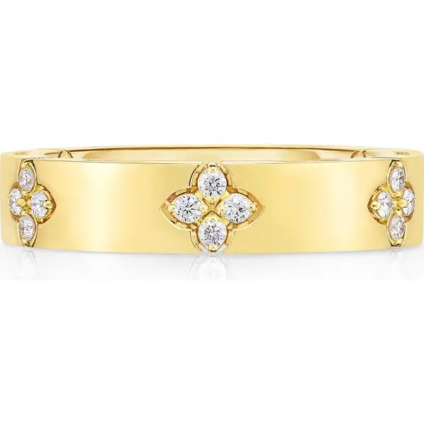 Roberto Coin 18k Yellow Gold Diamond Band Ring - D0.15 18kyg