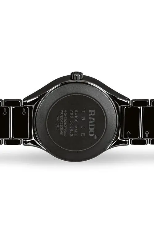 RADO Ceramic Diamond Automatic Watch - Titanium