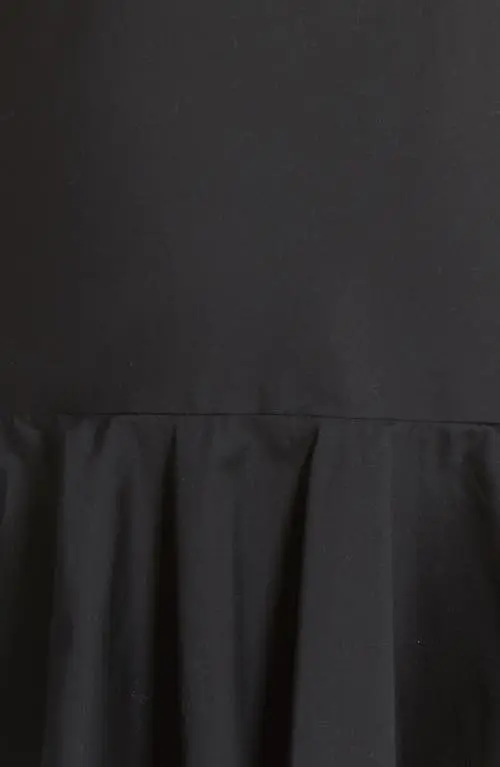 Veronica Beard Flare Hem Ruched Shirtdress