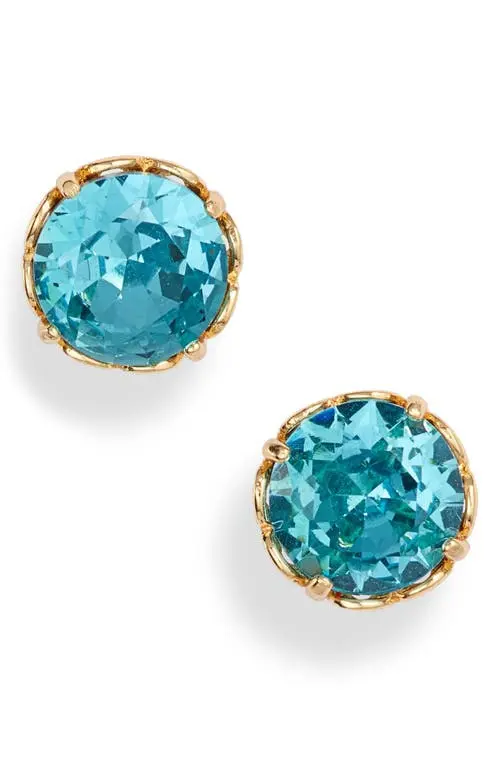 Kate Spade New York Round Stud Earrings - Aquamarine