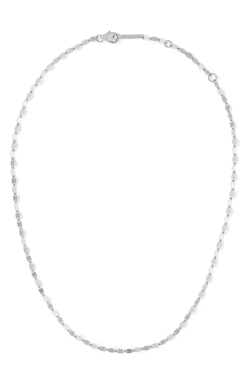 Lana Jewelry Mega Gloss Blake 14k Gold Chain Choker - White