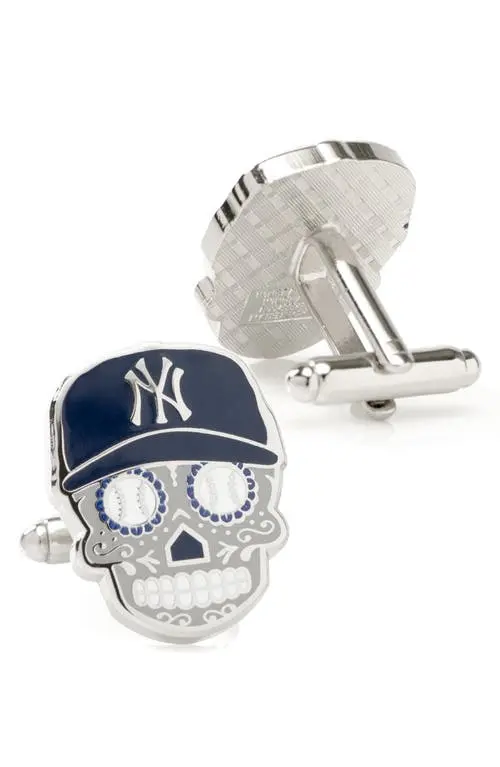 CUFFLINKS, INC. Yankees Sugar Skull