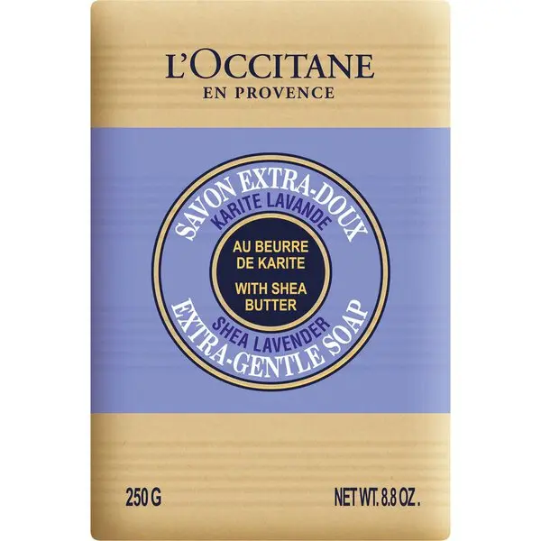 L'OCCITANE Shea Butter Lavender Extra Gentle Soap - Purple