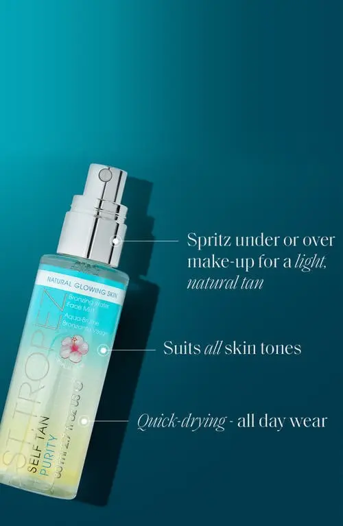 St. Tropez Purity Bronzing Water Face Mist - No Color