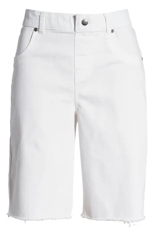 Hue High Waist Bermuda Denim Shorts