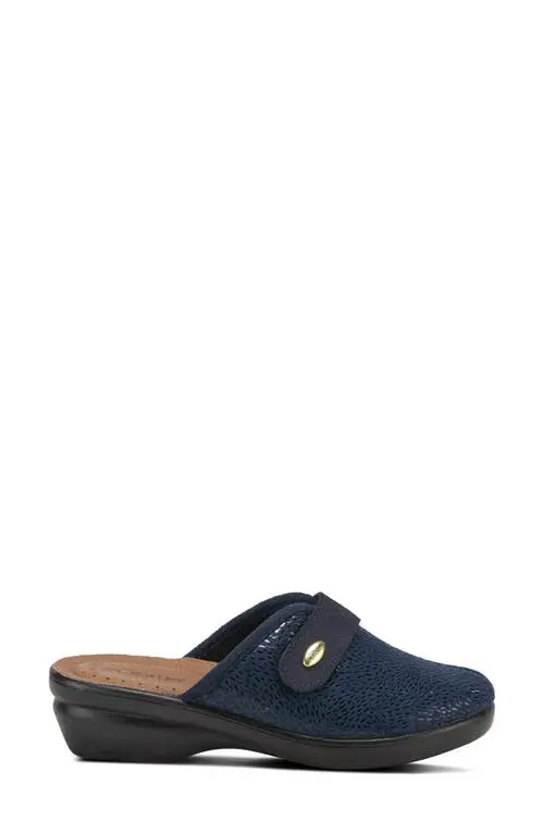 SPRING STEP SHOES Merula Clog - Navy Patent Leather