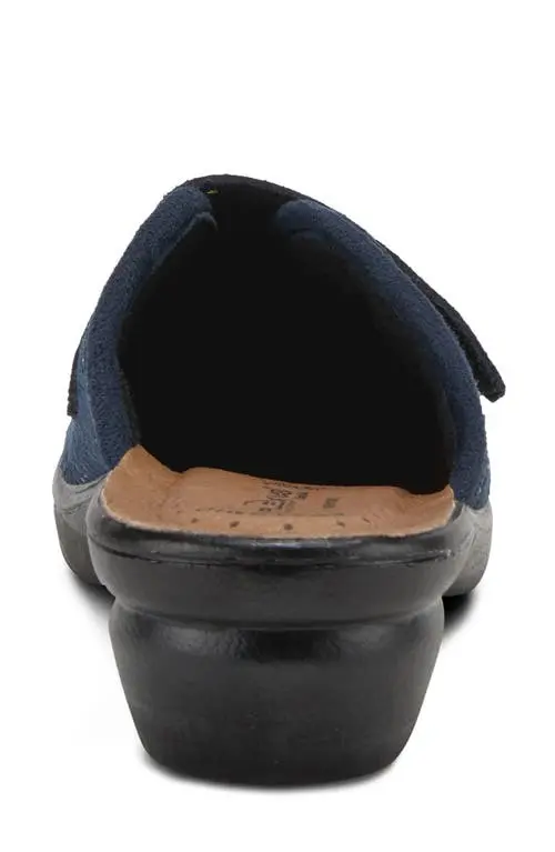 SPRING STEP SHOES Merula Clog - Navy Patent Leather