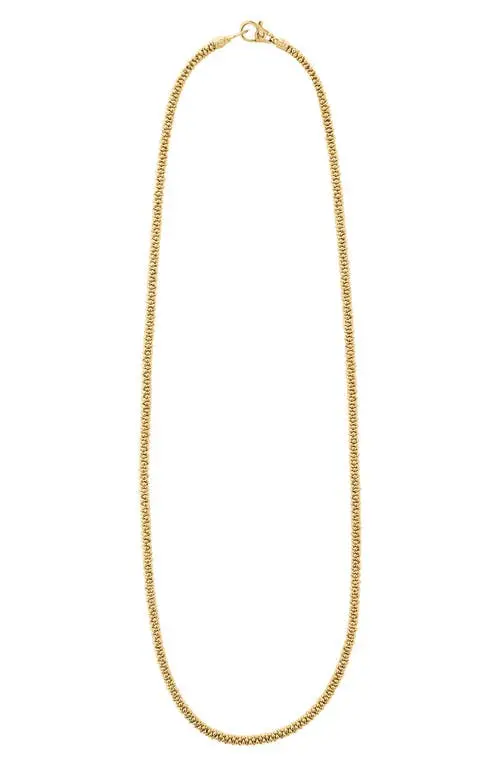 Lagos Caviar Rope Necklace - Gold