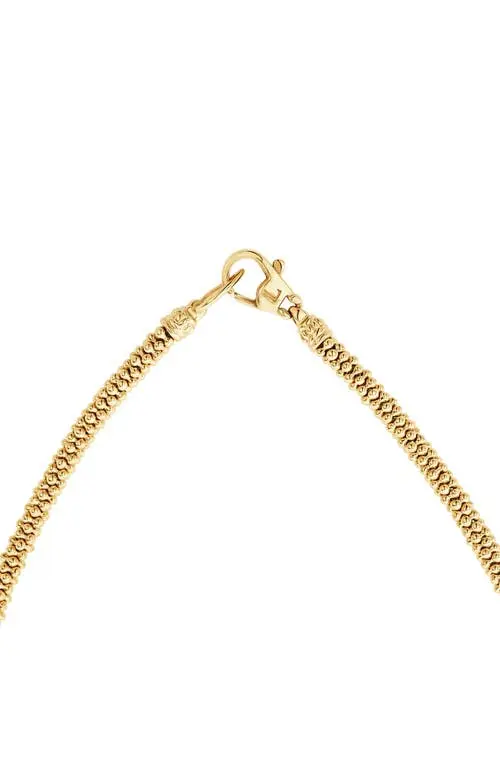 Lagos Caviar Rope Necklace