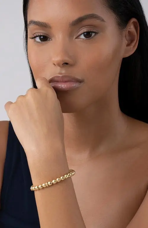 Lagos 18k Caviar Ball Stretch Bracelet