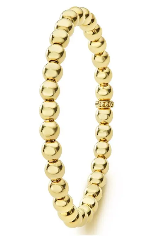 Lagos 18k Caviar Ball Stretch Bracelet