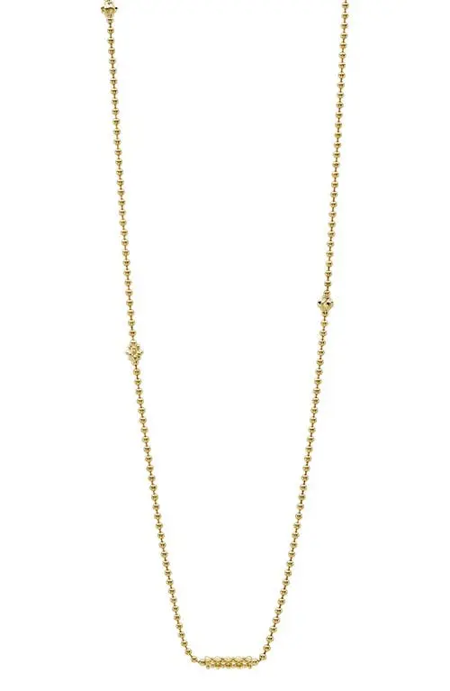 Lagos Caviar Bars & Cages Chain Necklace