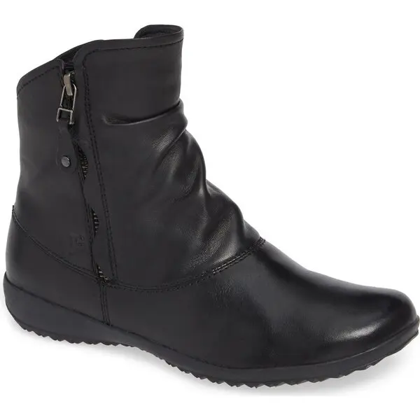 Josef Seibel Naly 24 Bootie - Black Leather