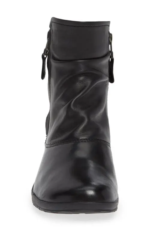 Josef Seibel Naly 24 Bootie - Black Leather