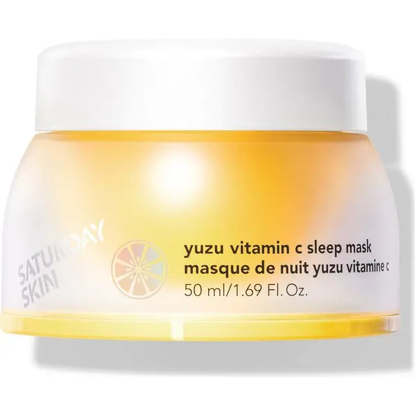 SATURDAY SKIN Yuzu Vitamin C Sleep Mask - No Color