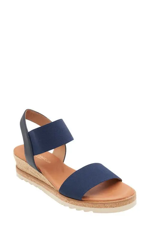 Andre Assous Neveah Espadrille Sandal - Navy/navy