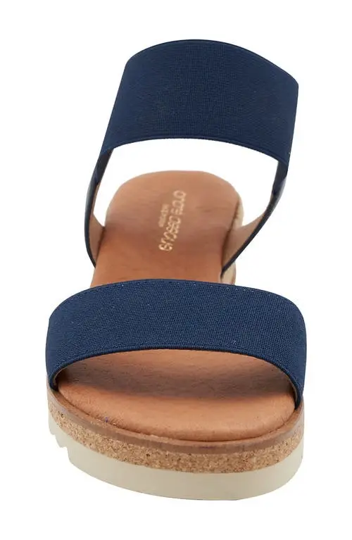 Andre Assous Neveah Espadrille Sandal - Navy/navy