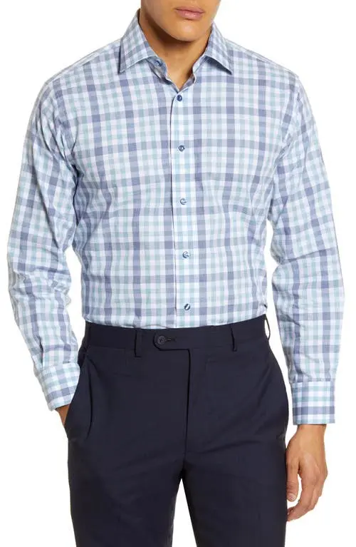 lorenzo uomo trim fit dress shirt Alexander in Grey Heather Shirt 15.5 32/33 main image 1