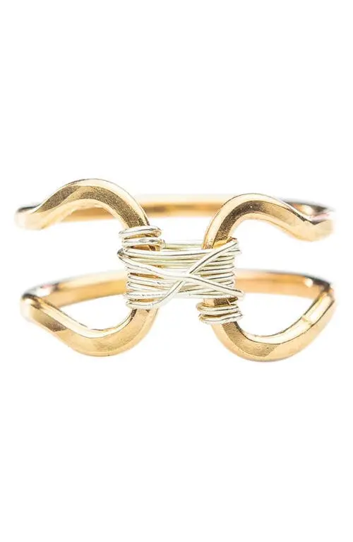 NASHELLE Bound Ring - Gold