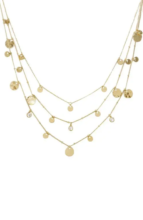 Ettika Set Of 3 Disc Necklaces