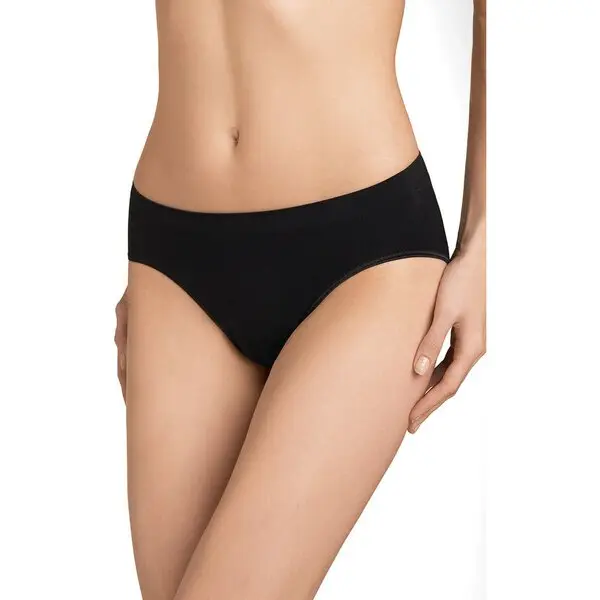 Hanro Touch Feeling High Cut Briefs - Black