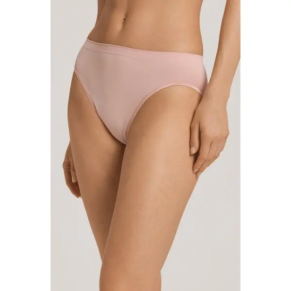 Hanro Touch Feeling High Cut Briefs - Blush