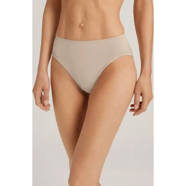 Hanro Touch Feeling High Cut Briefs - Coffee Quartz