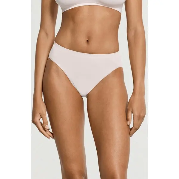 Hanro Touch Feeling High Cut Briefs - Honeydew