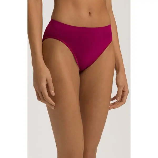 Hanro Touch Feeling High Cut Briefs - Pink Tourmaline