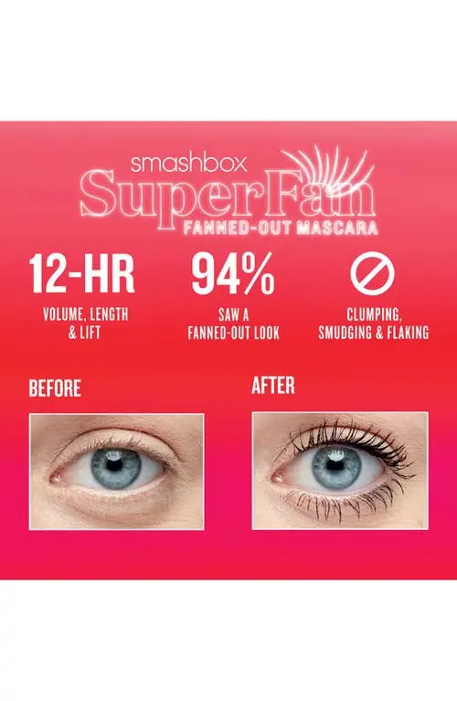 Smashbox Super Fan Mascara - No Color