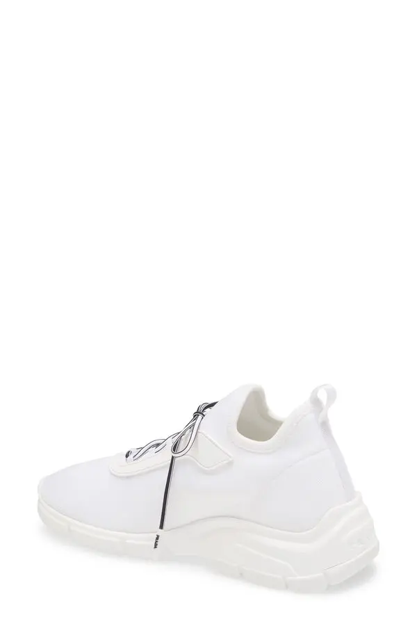 Prada Updated Xy Lace-Up Sneakers - White | Editorialist