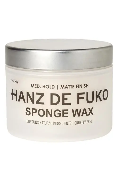 HANZ DE FUKO Sponge Wax - No Color