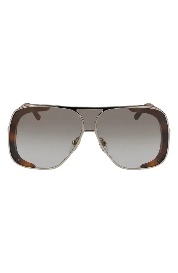 MCM Oversize Gradient Sunglasses With case MCM MCM711S 001 Sunglasses Women main image 4