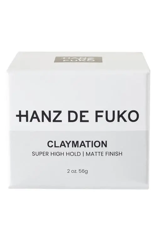 HANZ DE FUKO Claymation Hair Styling Clay