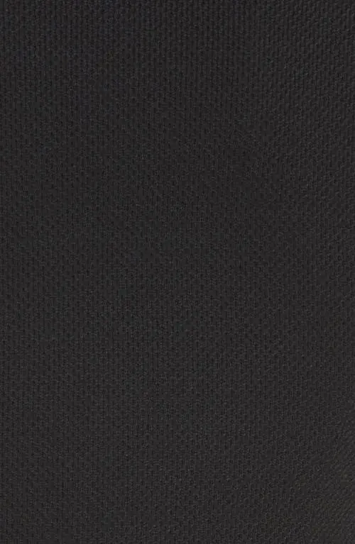 St. John Collection Fringed Wool Blend Milano Piqué Knit Topper