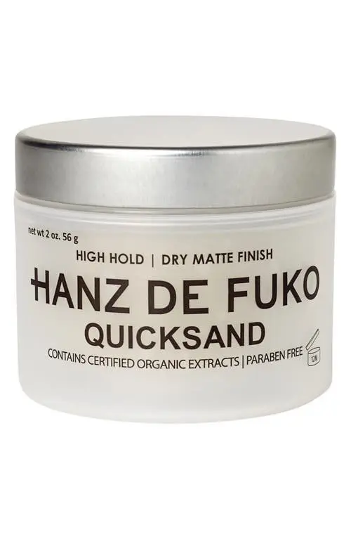 HANZ DE FUKO Quicksand Hair Styling Clay