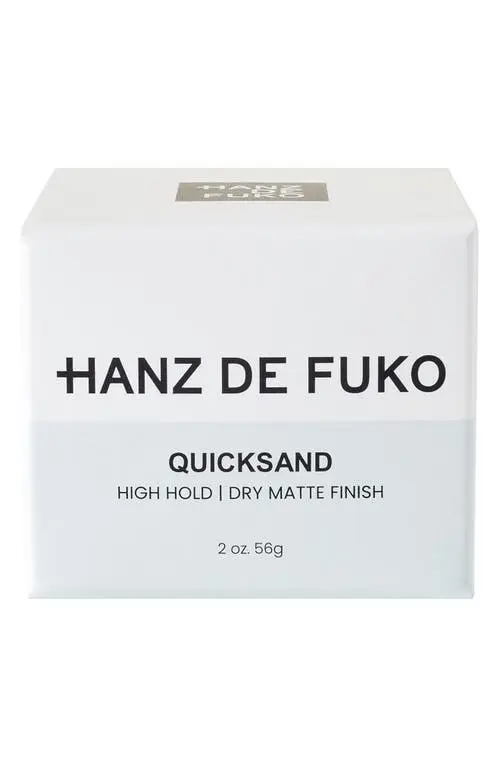 HANZ DE FUKO Quicksand Hair Styling Clay